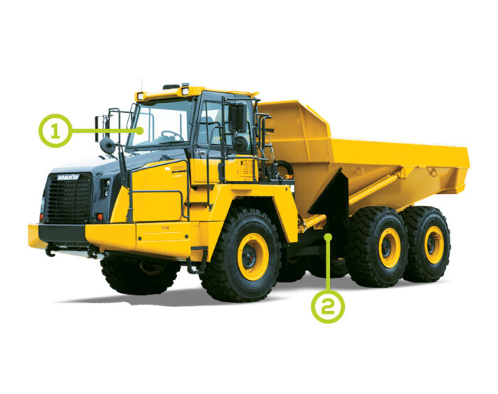 VEI Millennium 5 series 2 scale for ADT trucks - RMT