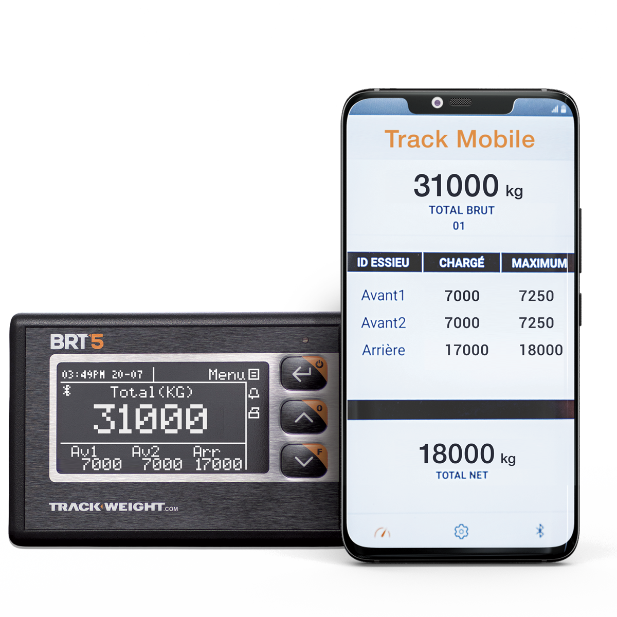 Balance embarquée BRT 5 - RMT